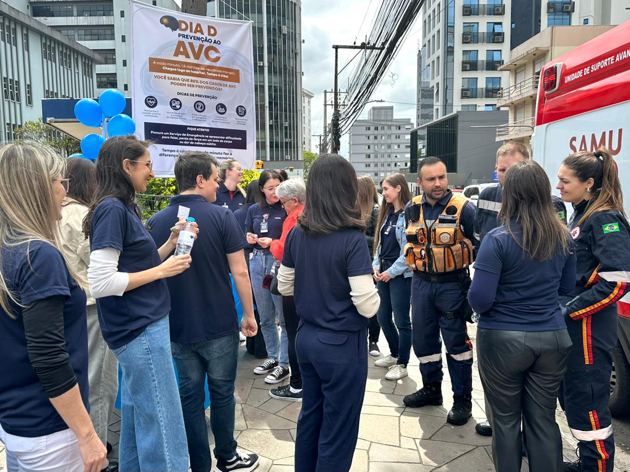 Hospital São Vicente de Paulo promove o Dia D de Prevenção ao AVC